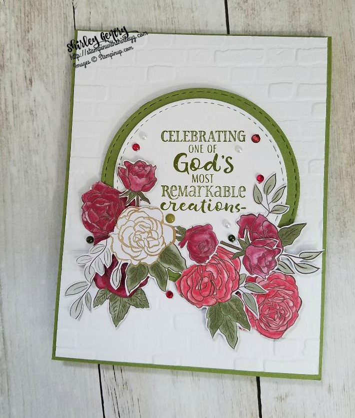 Stampin’ Up! Hold On To Hope – Stampin with Shirley G