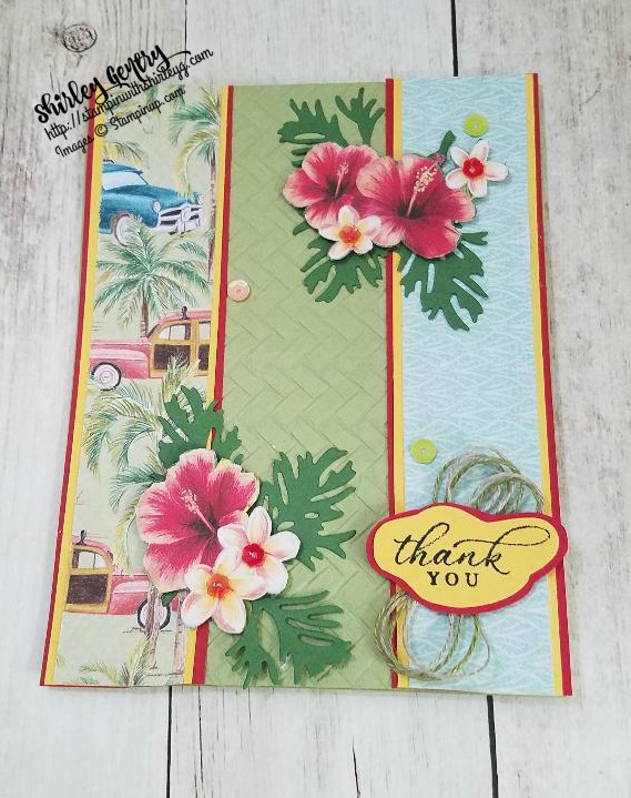 Stampin’ Up! Timeless Tropical Sneak Peak – Stampin with Shirley G