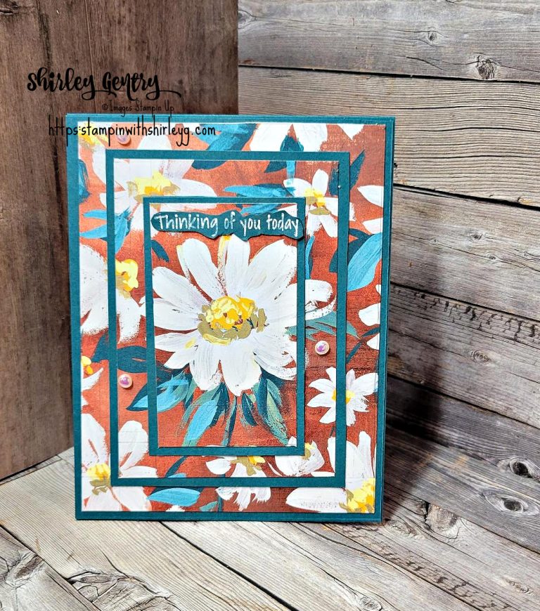 Stampin’ Up! Fresh As A Daisy — Thinking of You Today! – Stampin with ...
