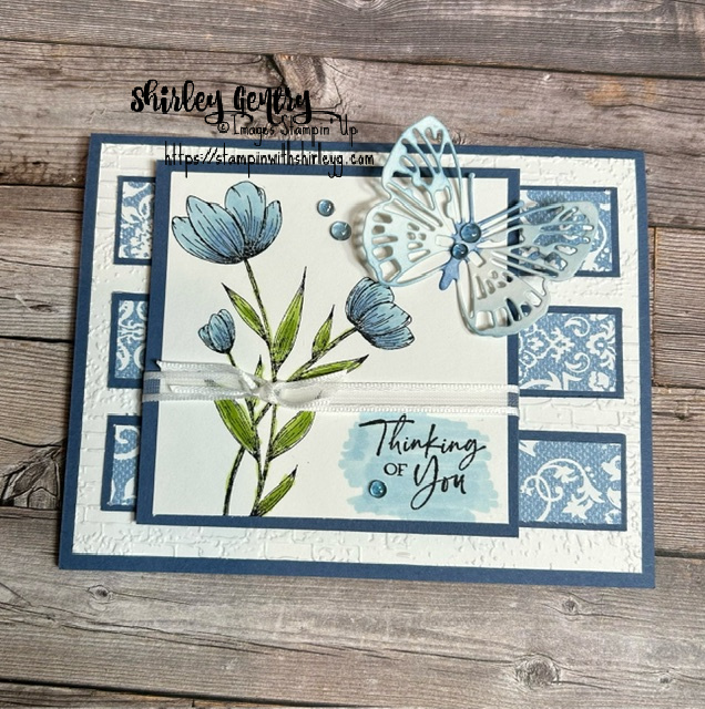 Stampin’ Up! Spotlight On Nature — Thinking Of You – Stampin with Shirley G