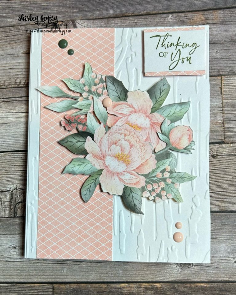 Stampin’ Up! CTMH Secret Garden – Stampin with Shirley G